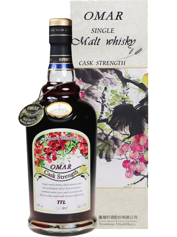 Omar 原桶強度黑后葡萄酒桶 700ml 酒成功詢價網